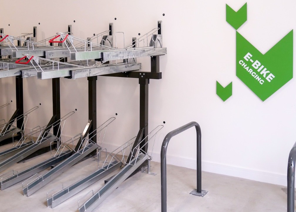 Electric Bike Racks & Two-Tier E-Bike Racks
