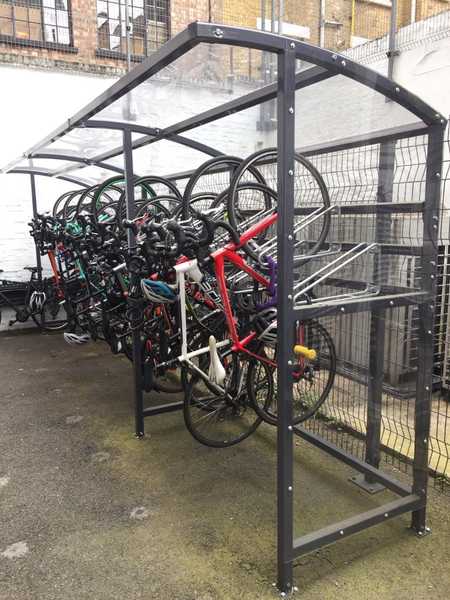 Wall Dock Shelter DWG - Bike Dock Solutions Wall Dock Shelter DWG - Bike Dock Solutions