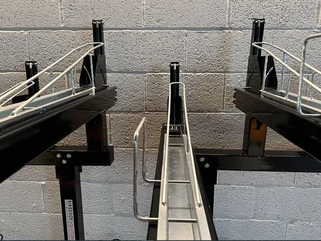 Two Tier Bike Rack DWG & Revit - Bike Dock Solutions