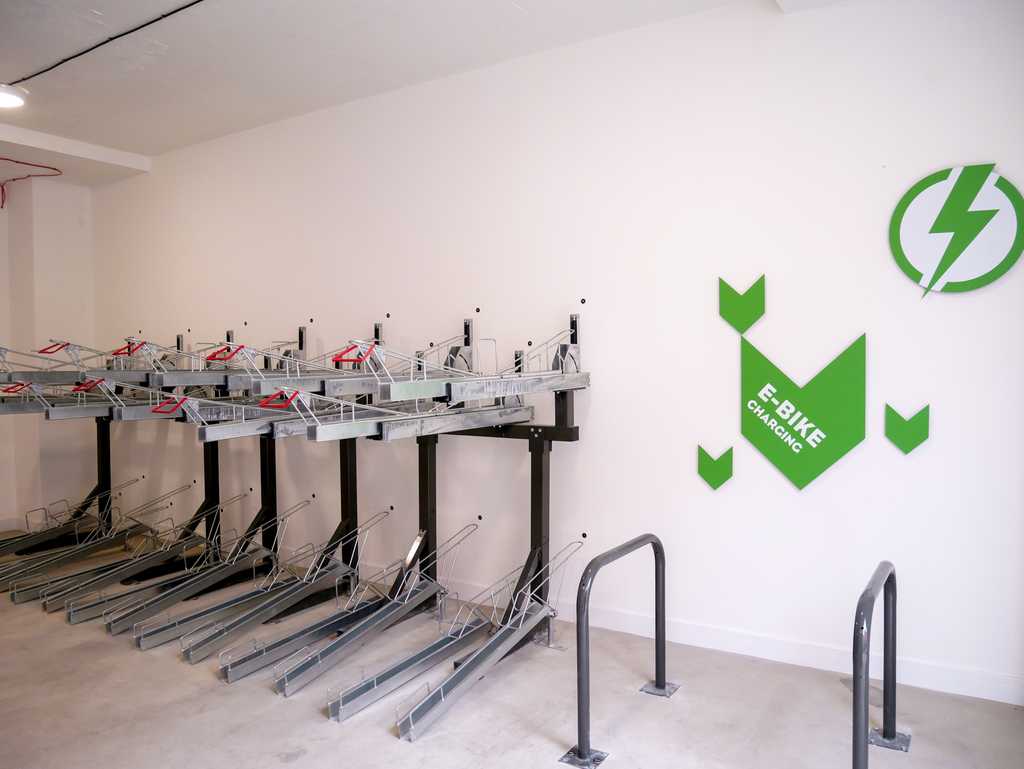 Two Tier Bike Rack DWG & Revit - Bike Dock Solutions